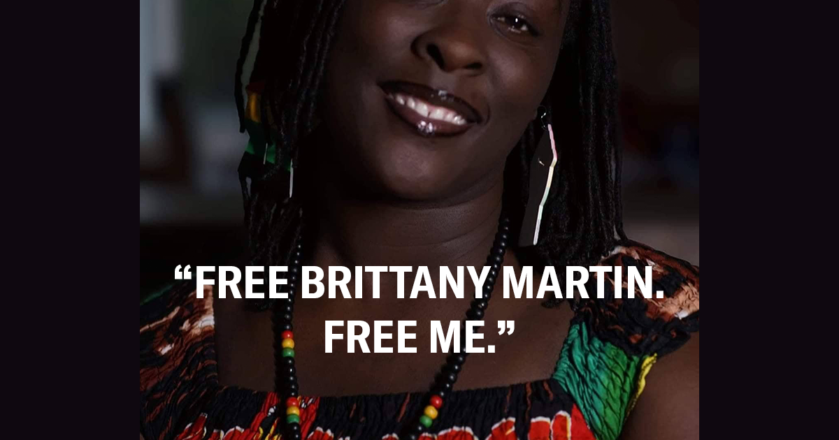 An Update On Brittany Martin A Black Activist Behind Bars Aclu Of